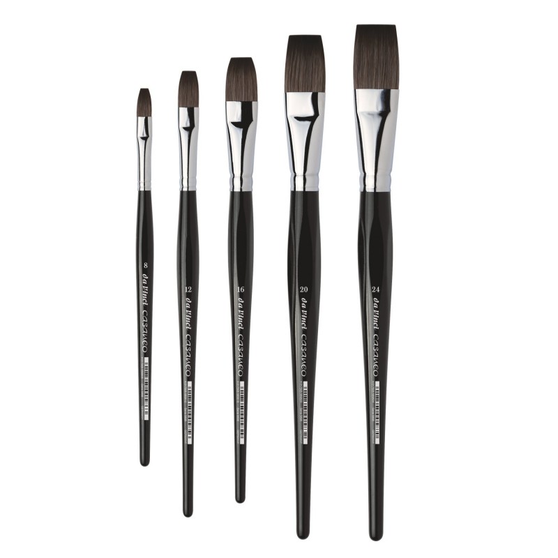 Pennello Sintetico Piatto Da Vinci Casaneo s.5898 Pennelli n° 8